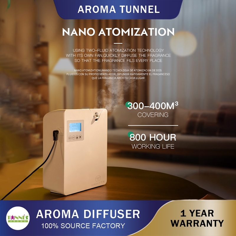 AROMA TUNNEL 300ML 1400Sqft WIFI Electric Aroma Diffuser Control ...