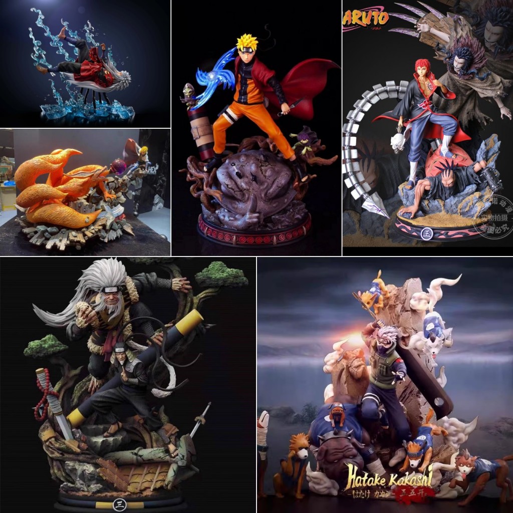 Mystery Box Blind Box Naruto Figure Killer Bee Madara Tobirama Uchiha ...