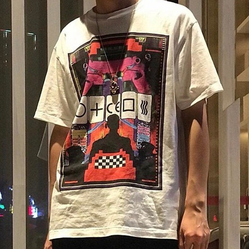 Cavempt C.E CAV EMPT Japanese Style Street Wear Telegram Pattern ...