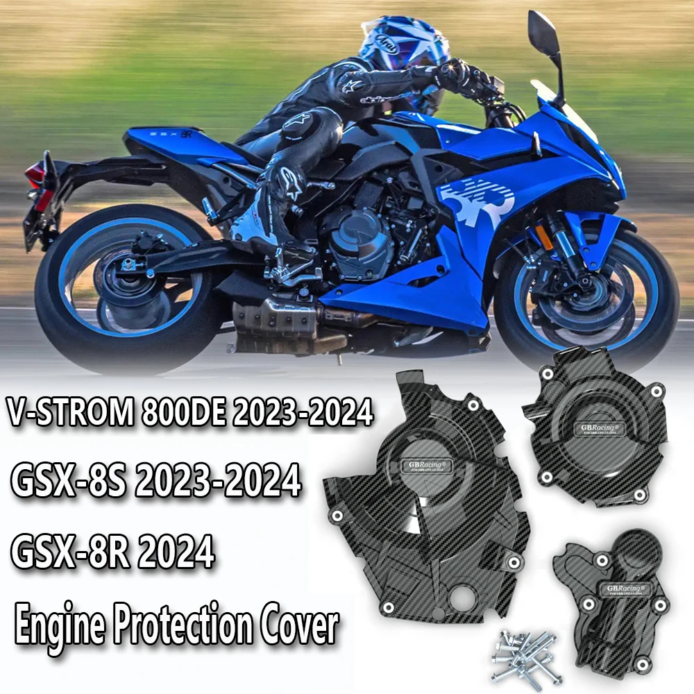 GBRacing Engine Protection GSX-8S GSX-8R GSX8S GSX8R V-STROM 800DE 2023 ...