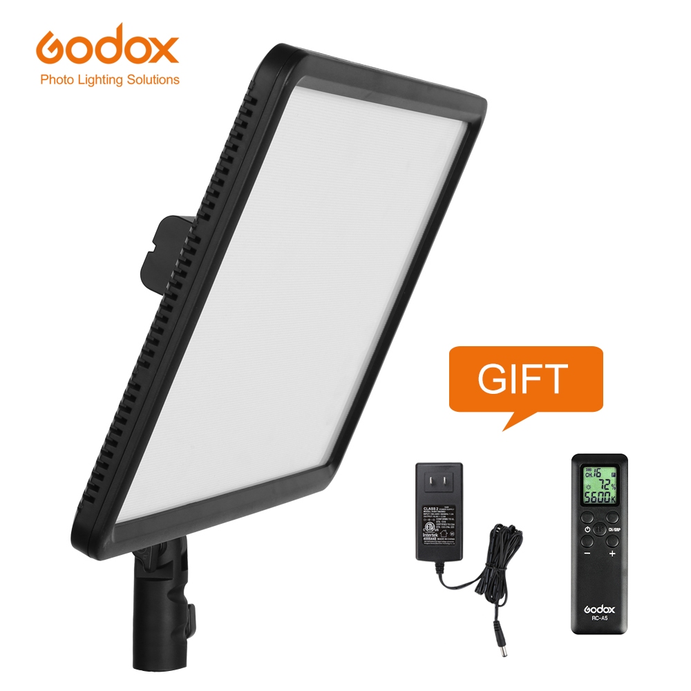 Godox LEDP260C Ultra-thin 30W 3300-5600k LED Video Light Panel Lamp for ...