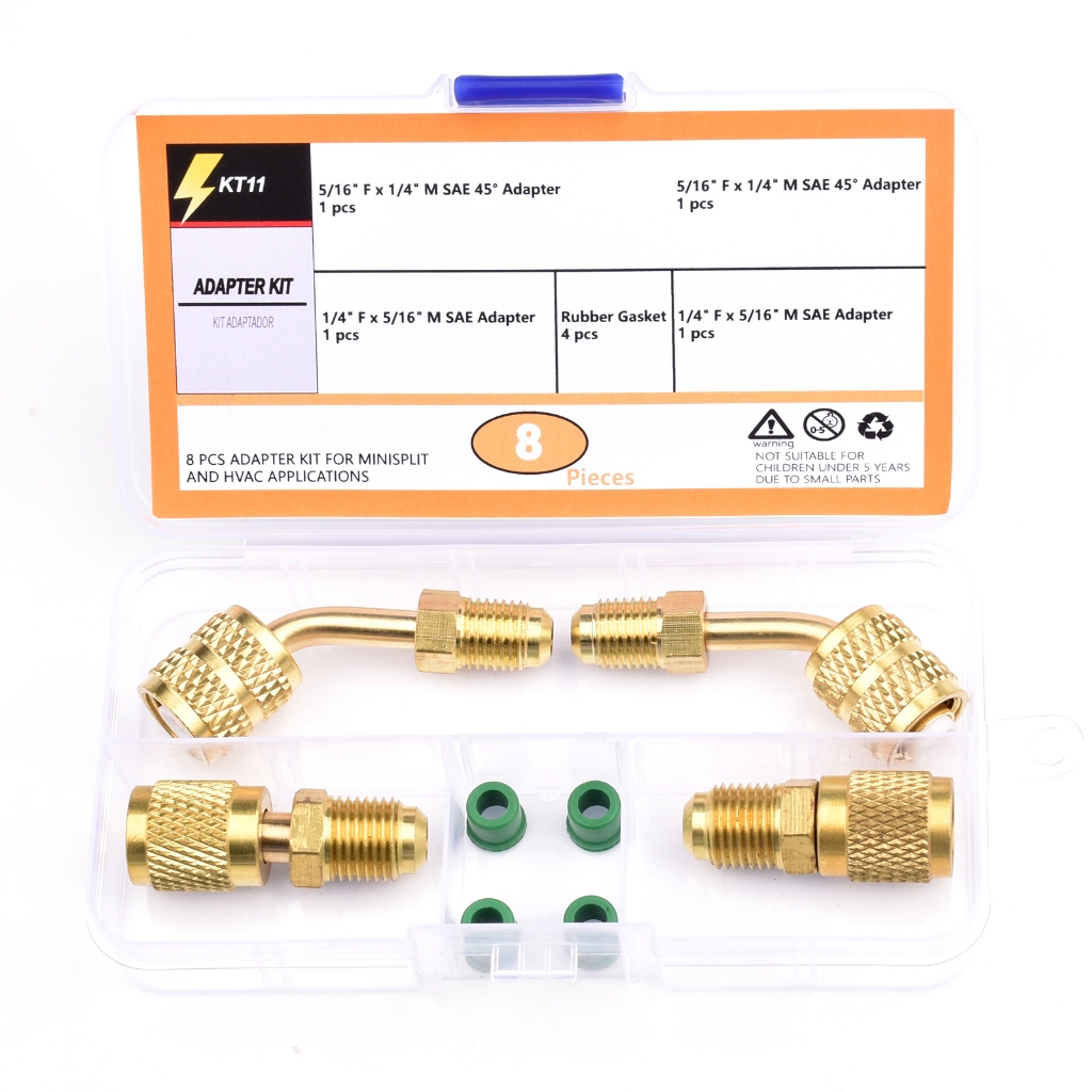 Adapter R22 to R410a Adapter R410a to R22 Charging Hose R134a R32 R22 ...