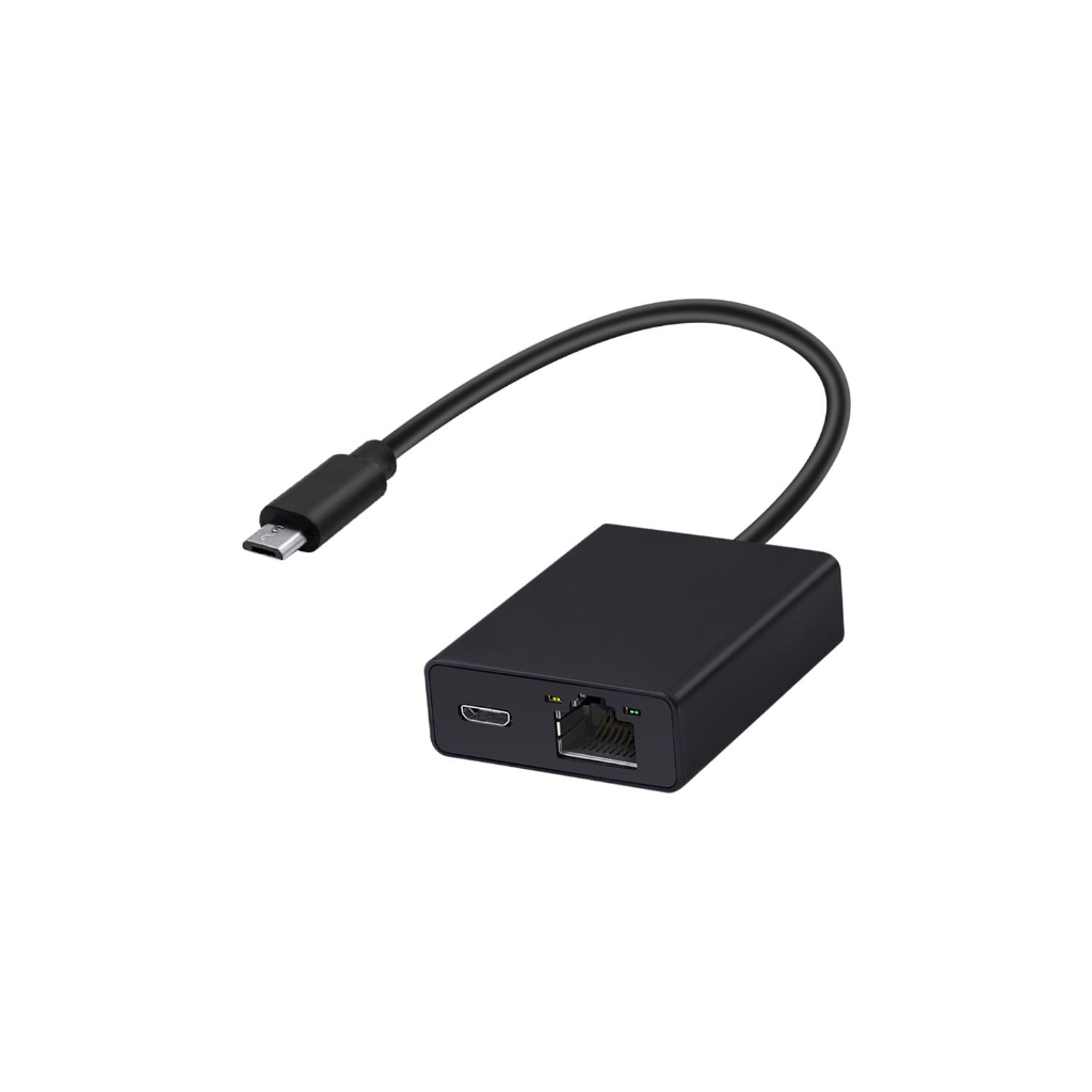 Micro USB to RJ45 Ethernet Adapter for Fire TV Stick/Mobile Phone ...