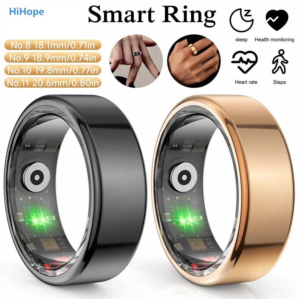 2024 NEW For Xiaomi Smart Ring R02 Blood Oxygen Tracker Men Ring R06 ...