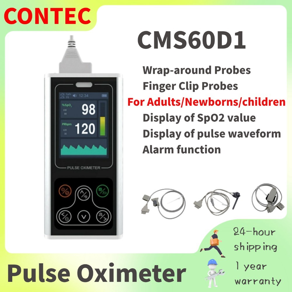 CMS60D1 Handheld Pulse Oximeter rechargeable digital pulse oximeter ...