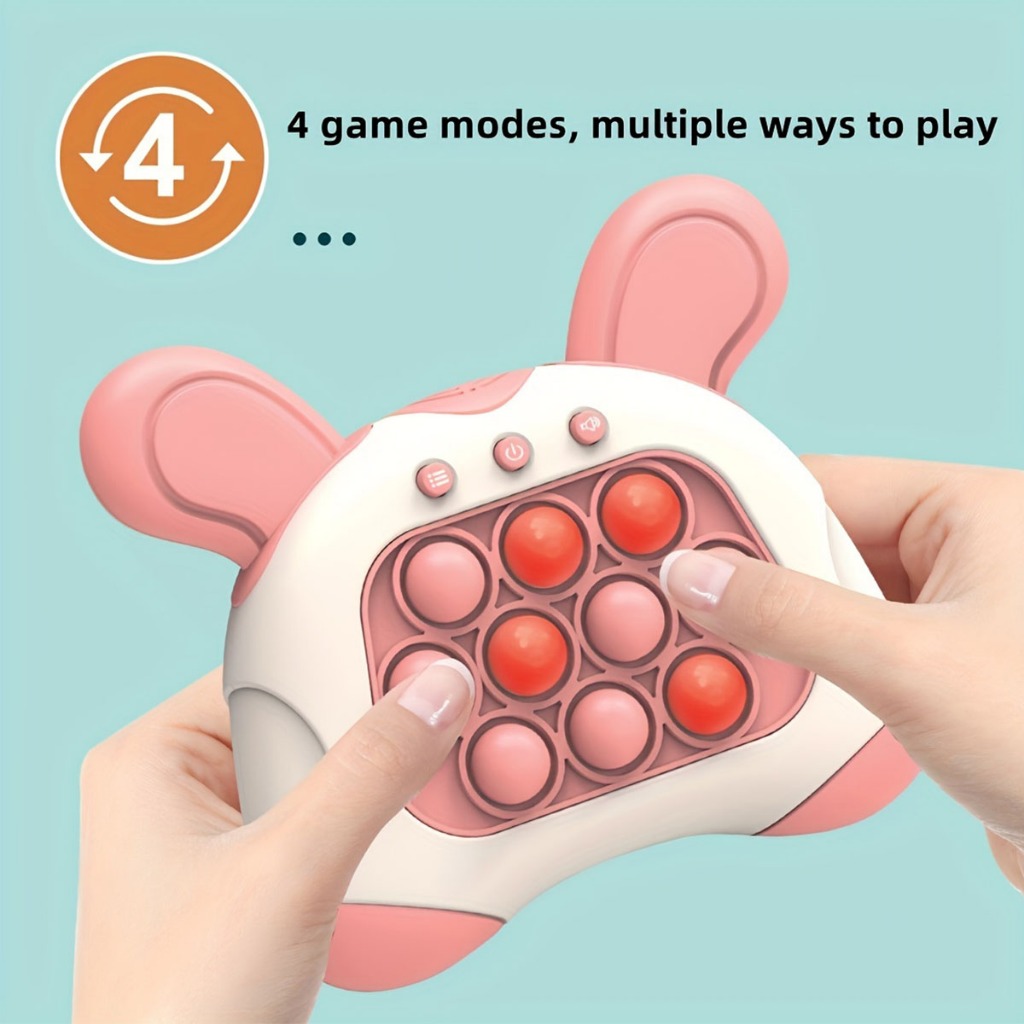 Quick Push Game Pop It Electronic Speed Educational Toys Bubble Fidget ...