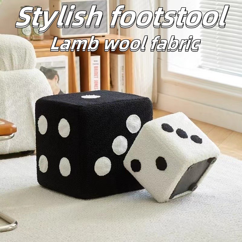 Doorway Shoe Stool Small Stool Simple Creative Dice Bench Sofa Stool ...