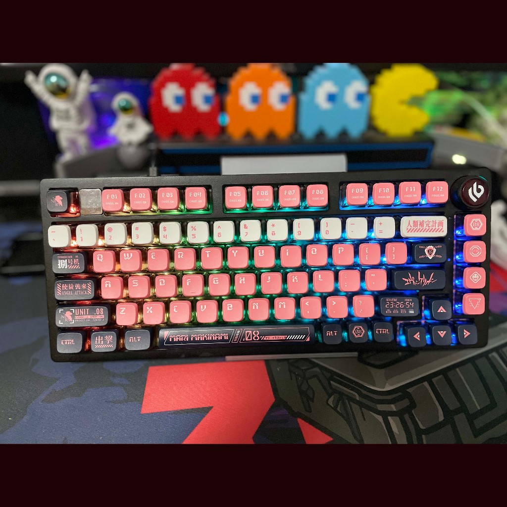 EVA Unit 08 Keycaps PBT material ASA height | Shopee Malaysia