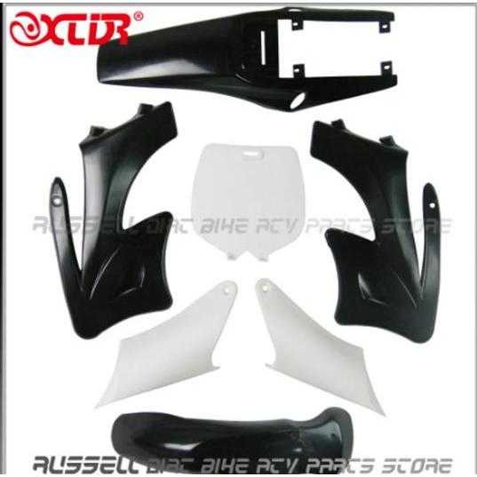 Small Apollo MINI MOTO Kids DIRT BIKE PLASTIC Fenders FAIRING SET KIT 2 ...