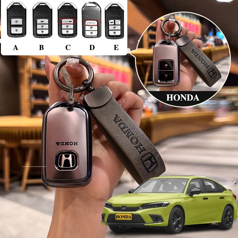 car key case Honda 2/3/4 buttons key case honda city CR-V HR-V BR-V ...