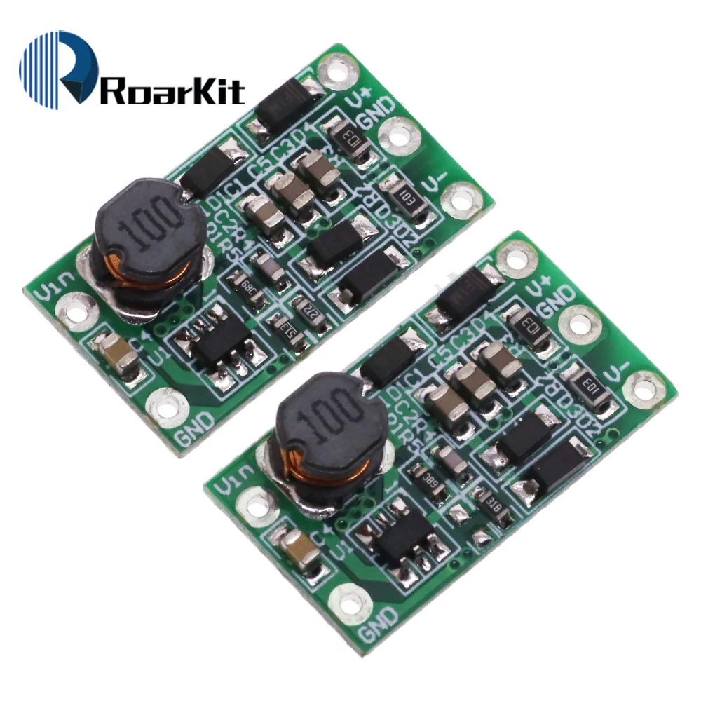 DC-DC Mini Boost Step Up Module Single Voltage to Positive Negative ...