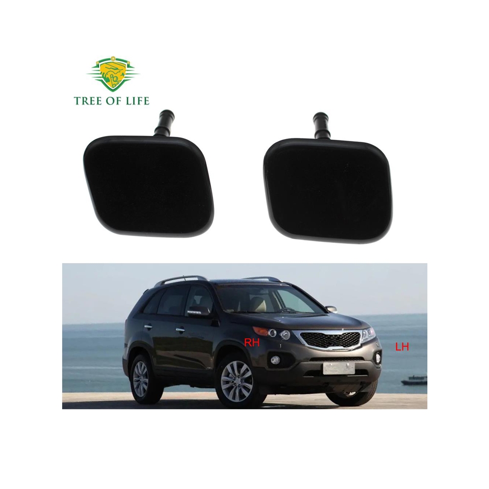 Front Headlight Washe Cylinder Spray Nozzle Jet Cover Cap Head Light ...