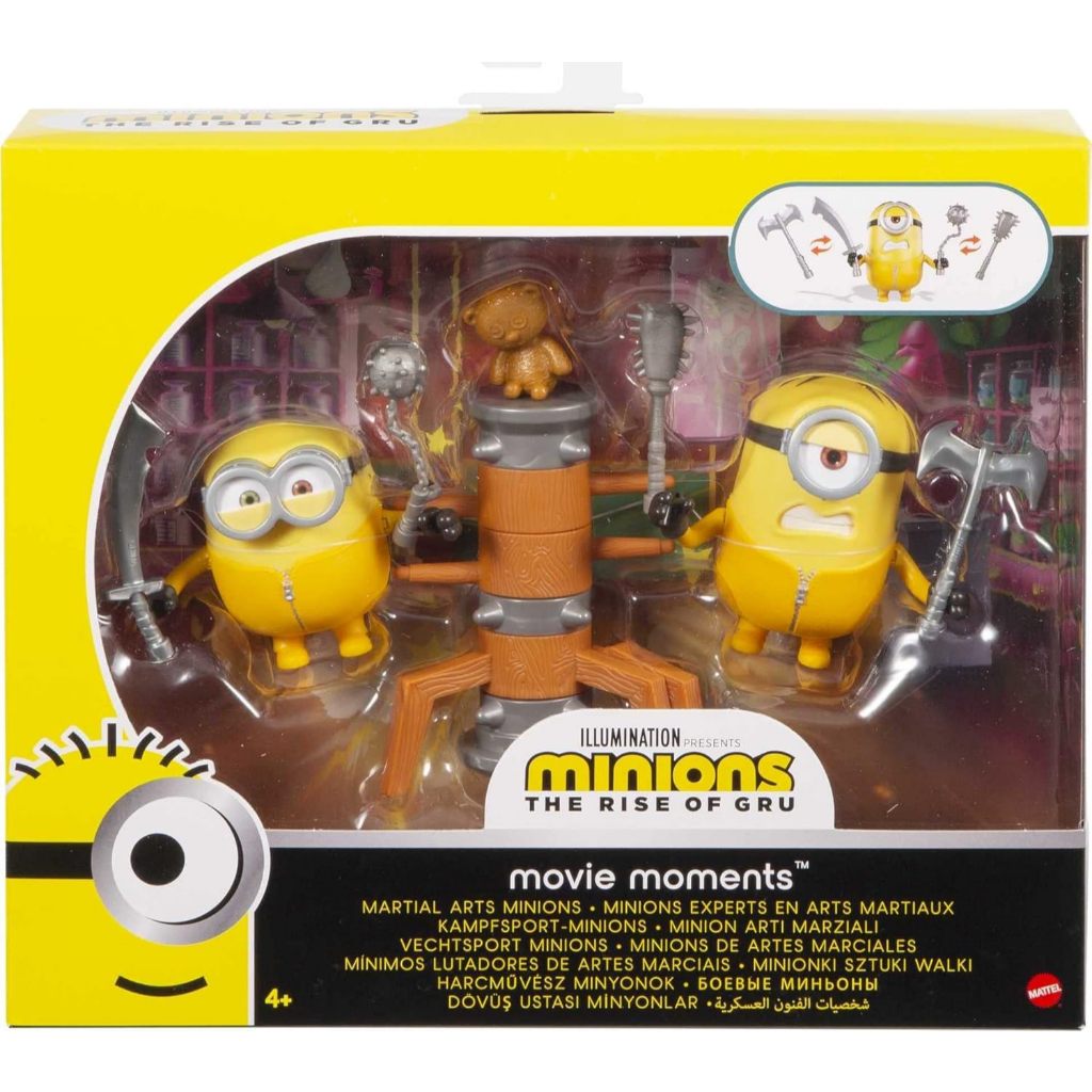Minions: The Rise of Gru Movie Moments Martial Arts Minions: Approx 4 ...