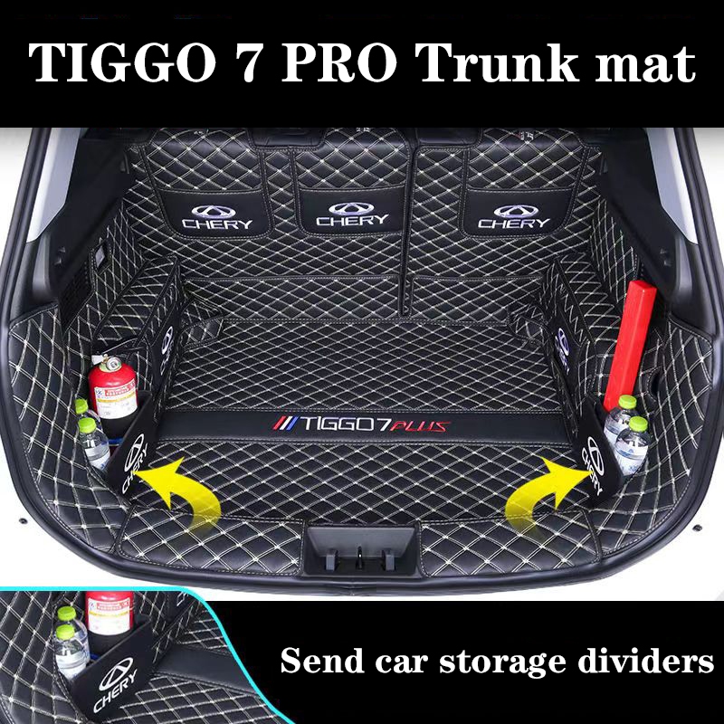For Chery Tiggo 7 Pro Fully Covered Trunk Mat Tiggo 7 Pro Dedicated