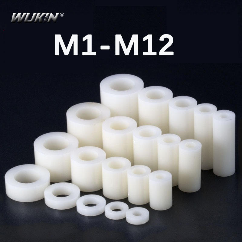 M3 M4 M5 M6 M8 M12 ABS Isolation Column Plastic Insulation Nylon Stud ...