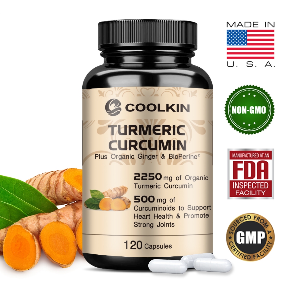 TURMERIC CURCUMIN - 4620 mg per serving - 95% Curcumin - Relieves joint ...