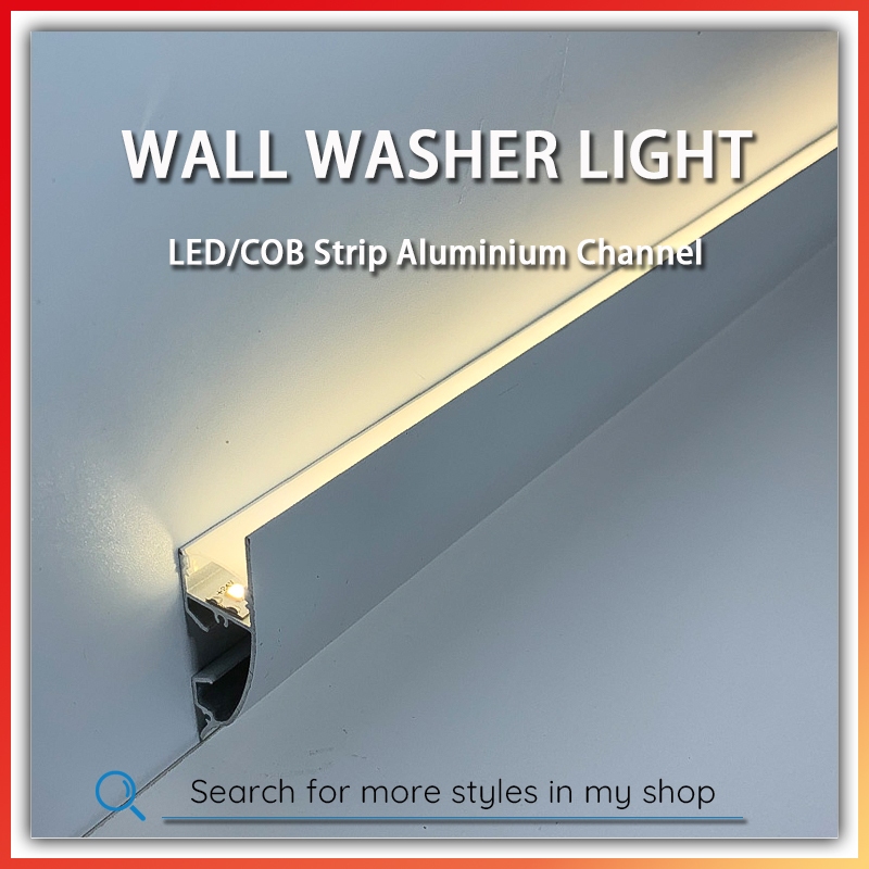 LED Luminous Crown Moulding Ceiling Profile Plaster Line Light Curtain ...