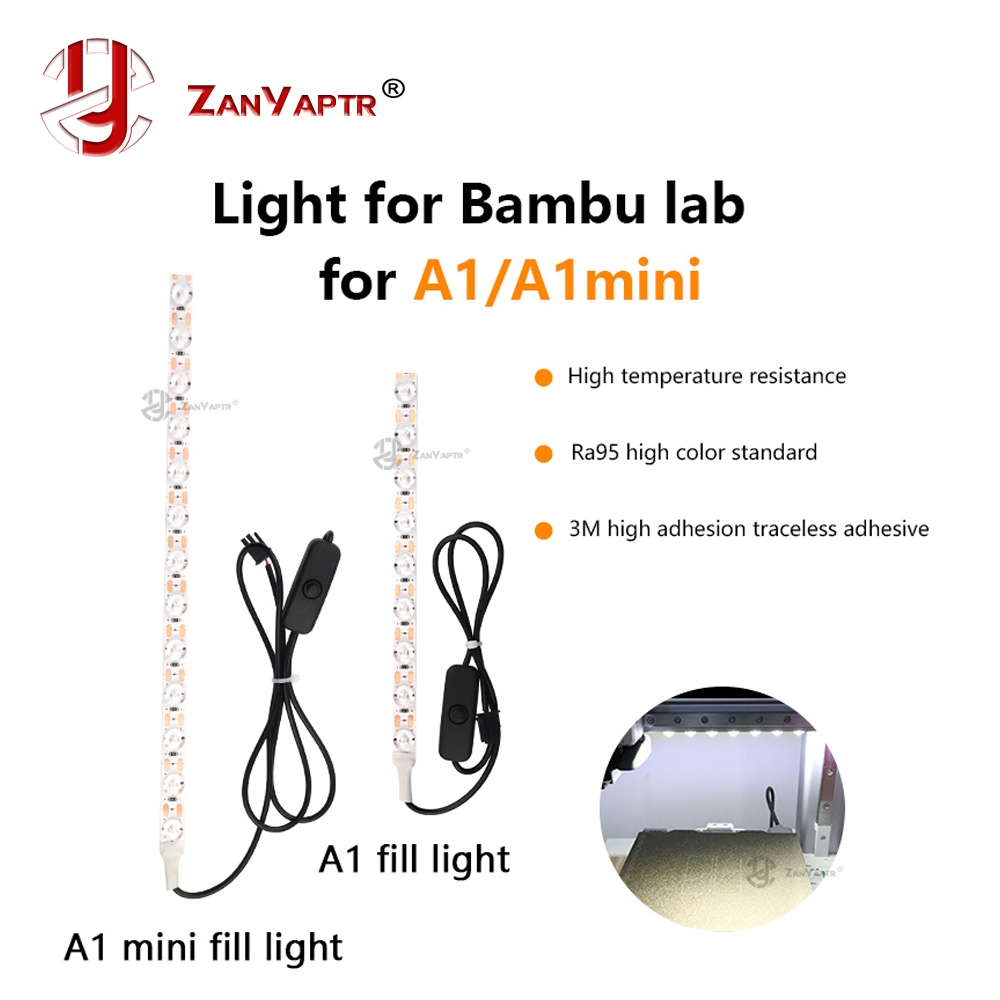 For Bambu Lab A1/A1mini Led Light Strip Ra95 Fill light 24V Super ...