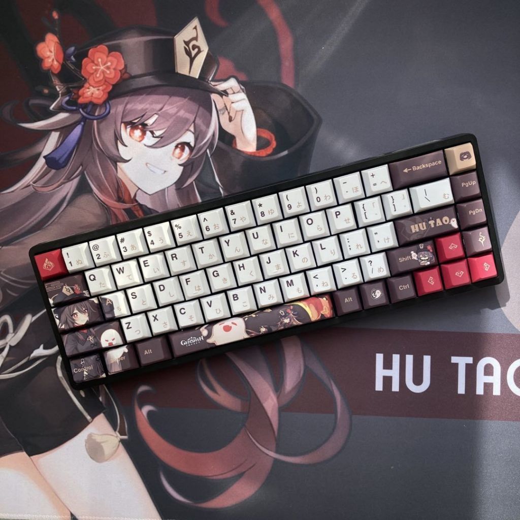 Genshin Impact HUTAO Keycaps PBT material Cherry height | Shopee Malaysia