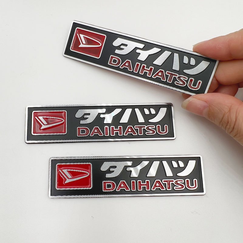 3D aluminum sticker Daihatsu LOGO car sticker car decoration ...