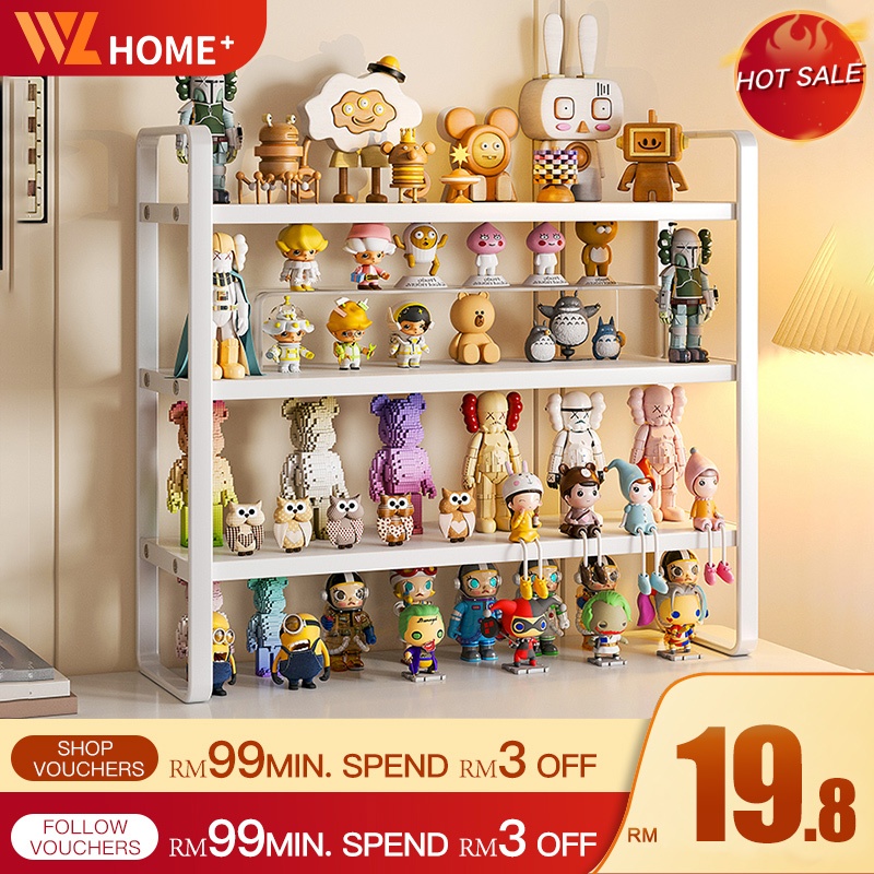 Display Rack Display Stand Figure Stand Pendirian Paparan Kotak Buta ...