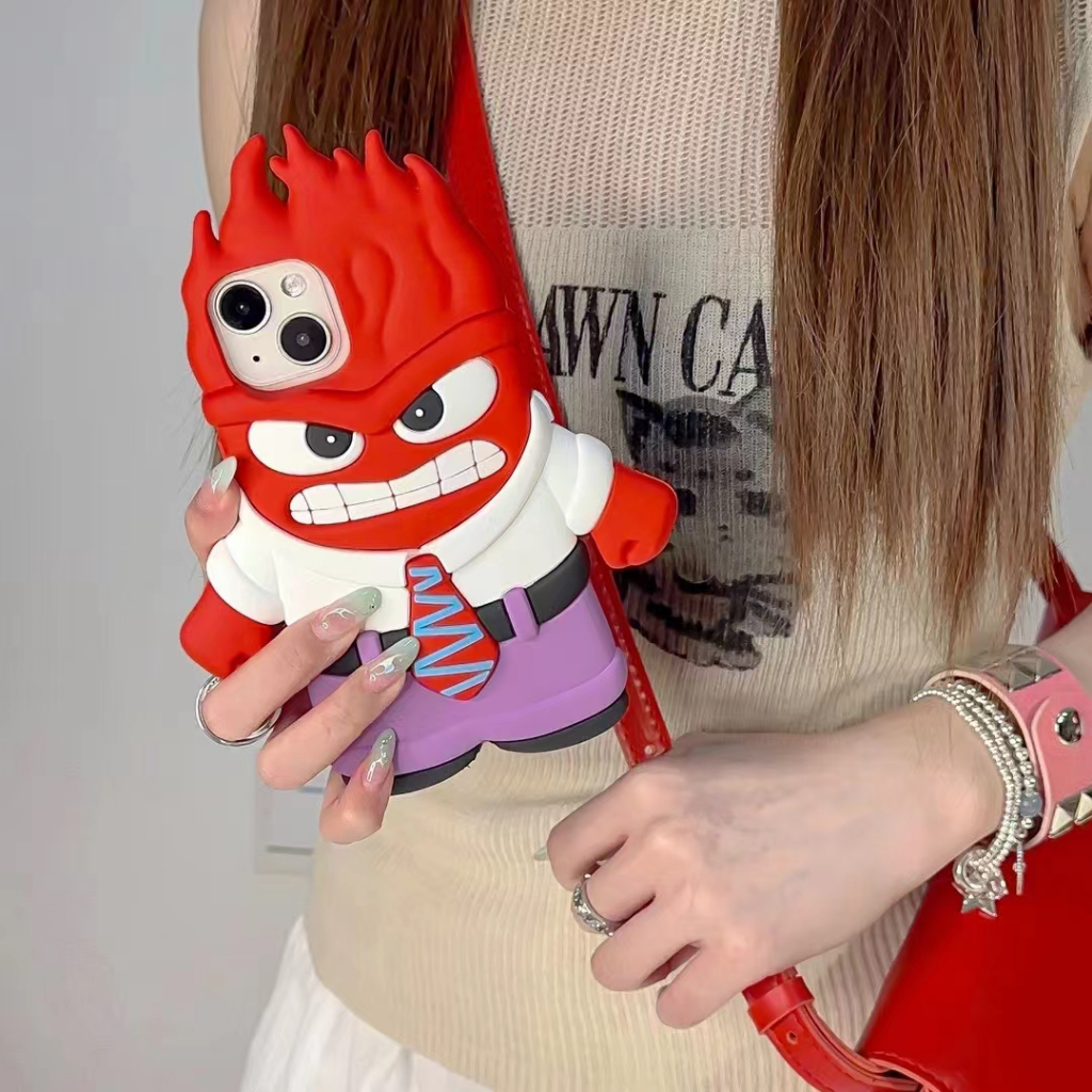 New Cartoon Three-Dimensional Angry Angry iPhone15 14 13 12 11 Pro MAX ...