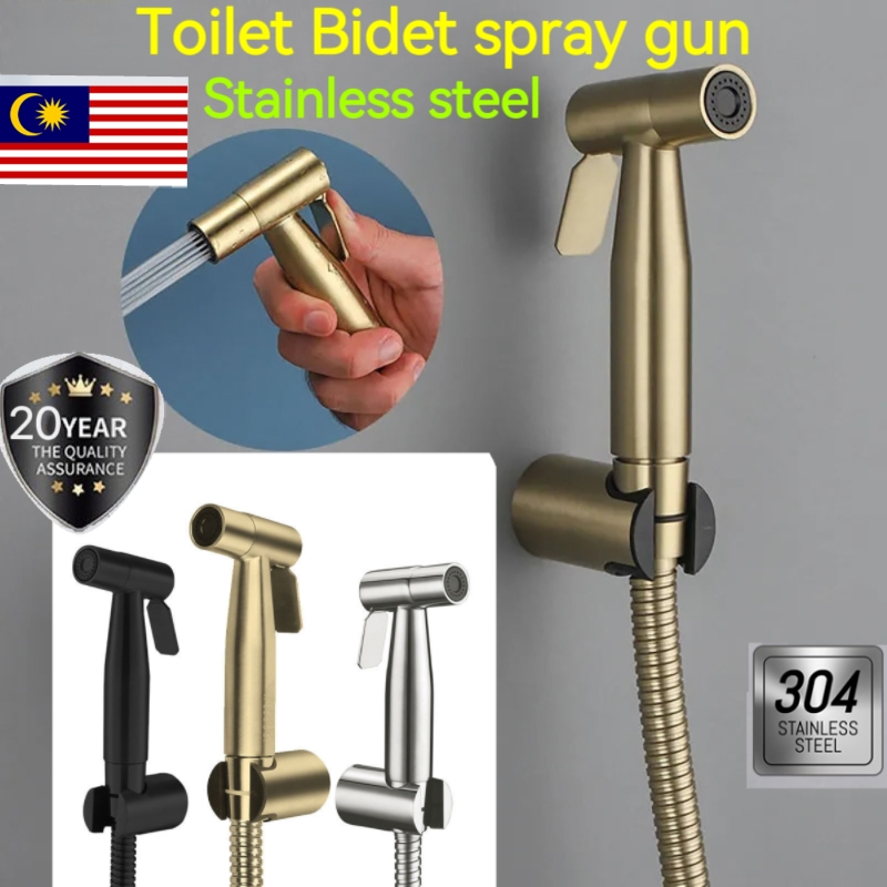 Bidet spray gun set Stainless Steel Hand Held Toilet Bidet Sprayer ...