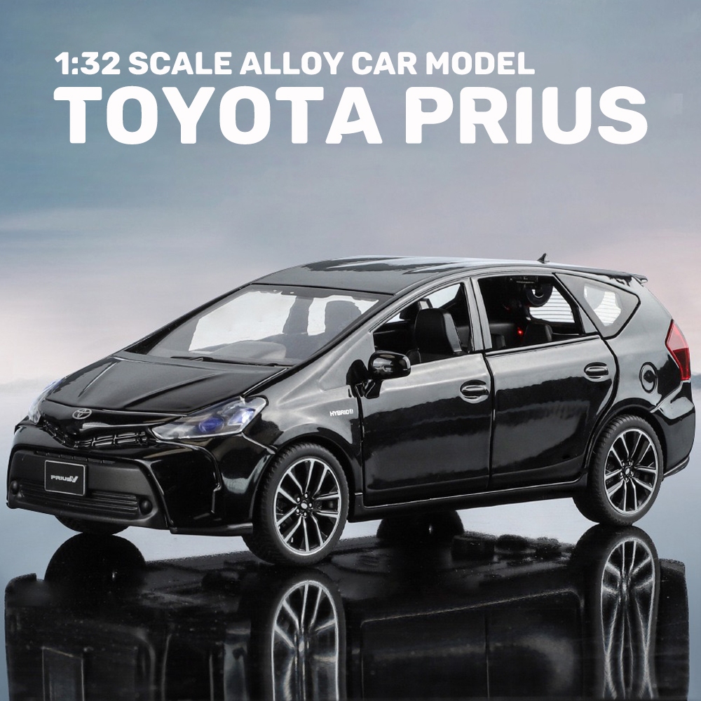 1:32 Scale Toyota Prius Alloy Car Model Diecast Car Sound Light Car ...