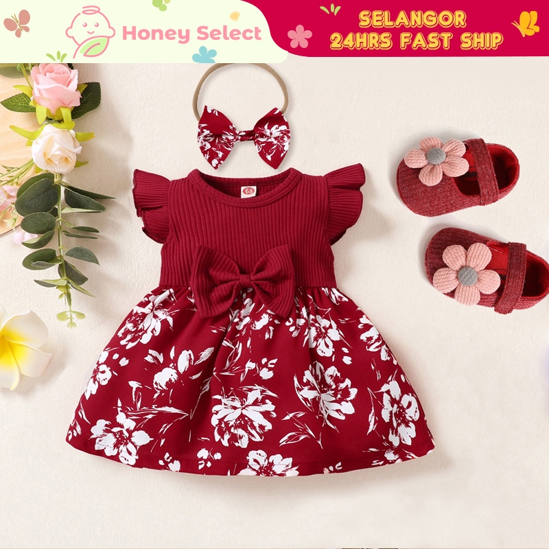 Baby Girl Dress 0 6 Months Imported Children Princess Ruffle Ruffle ...