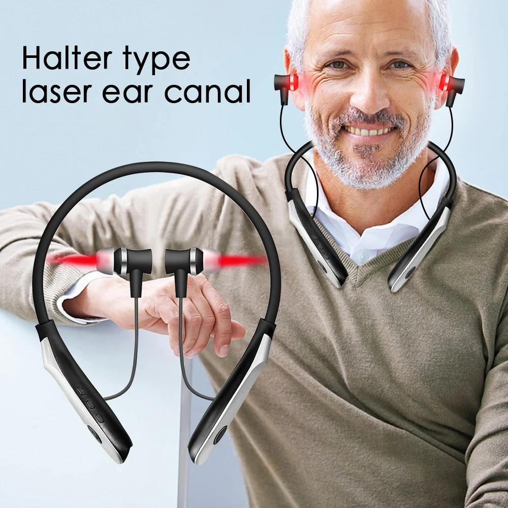 650nm rechargeable nano light wave instrument Laser ear canal ...