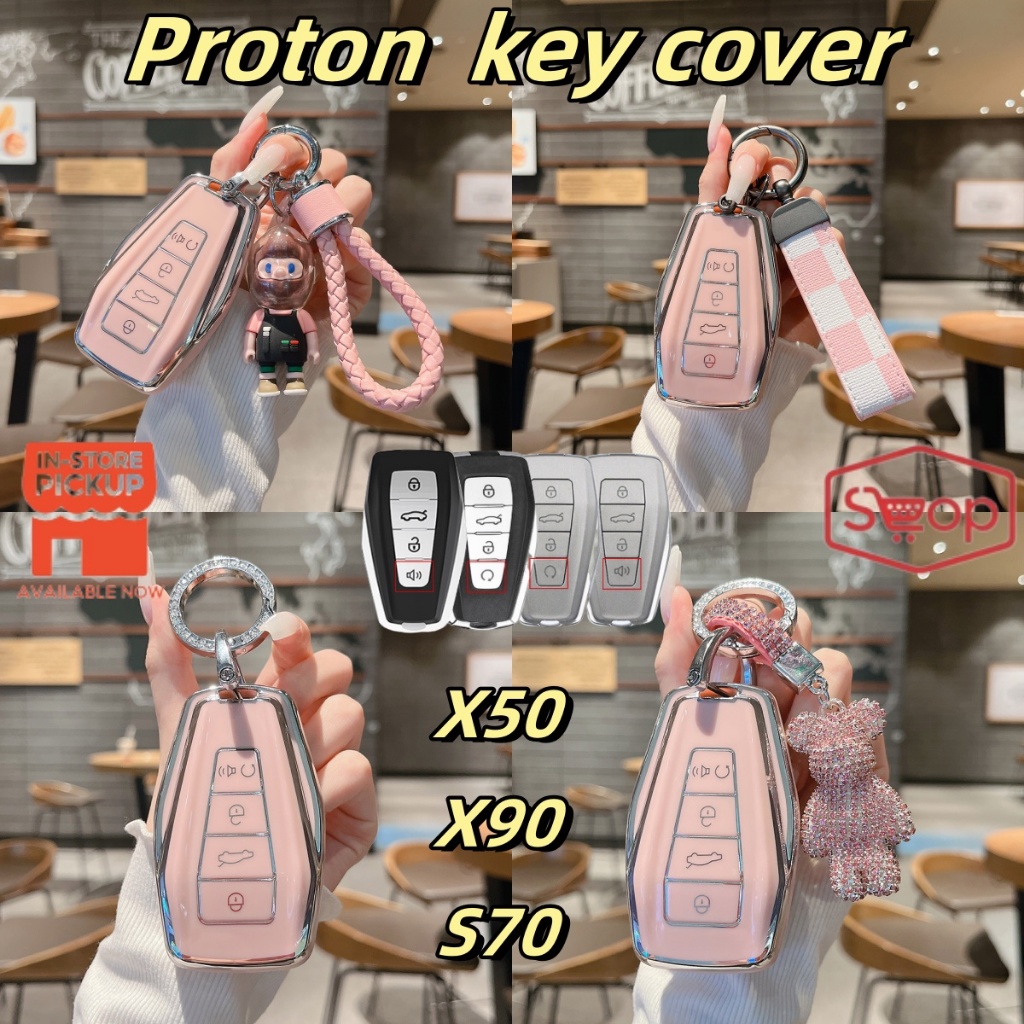 NEW Proton S70 Proton X50 Proton X90 Key Cover Keyless Smart Entry Push ...