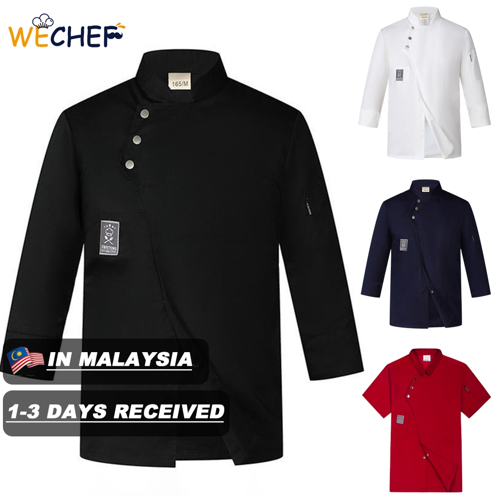 🔥🇲🇾MALAYSIA CLEARANCE SALE🔥 Baju Chef Jacket Cotton Chef Uniform Men's ...