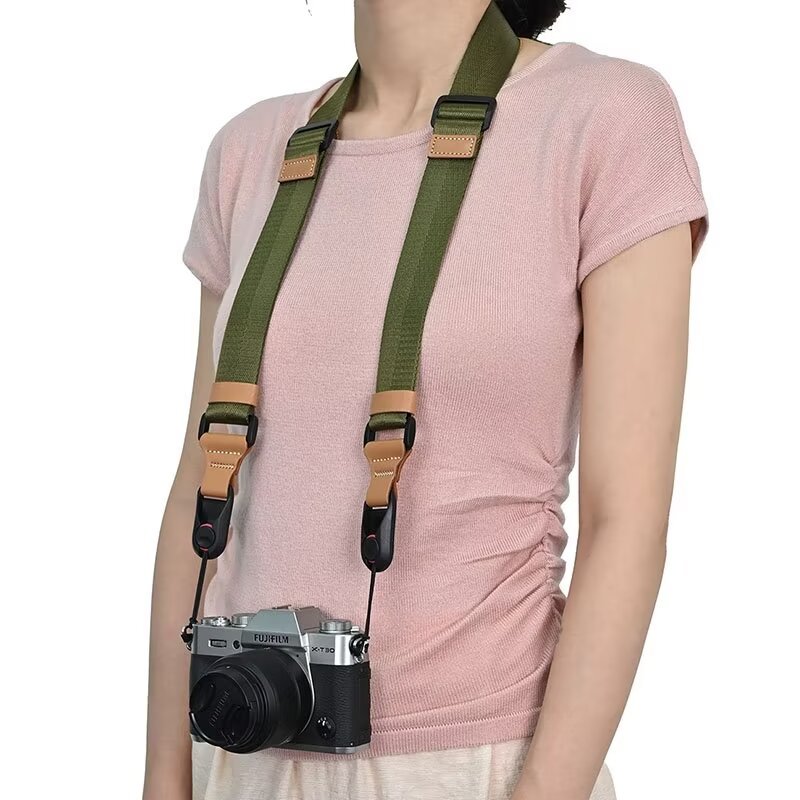 Camera Neck Shoulder Strap Sling Belt with Quick Release For DSLR ...