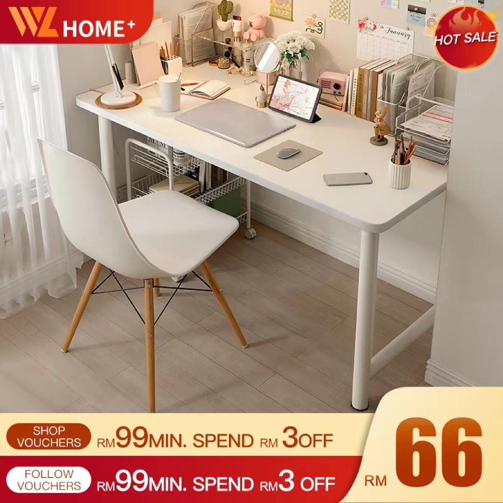 120CM Meja Table Student study Desk Computer Table modern writing ...