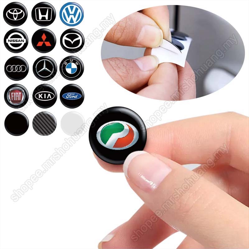 Car Sticker Logo Glue Drop Stickers Leather Universal For Perodua ...
