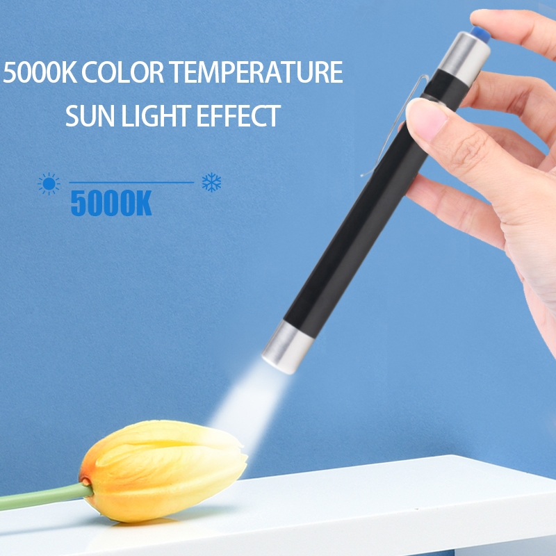LED medical flashlight Mini pen lamp Mouth, nose and ear detection ...