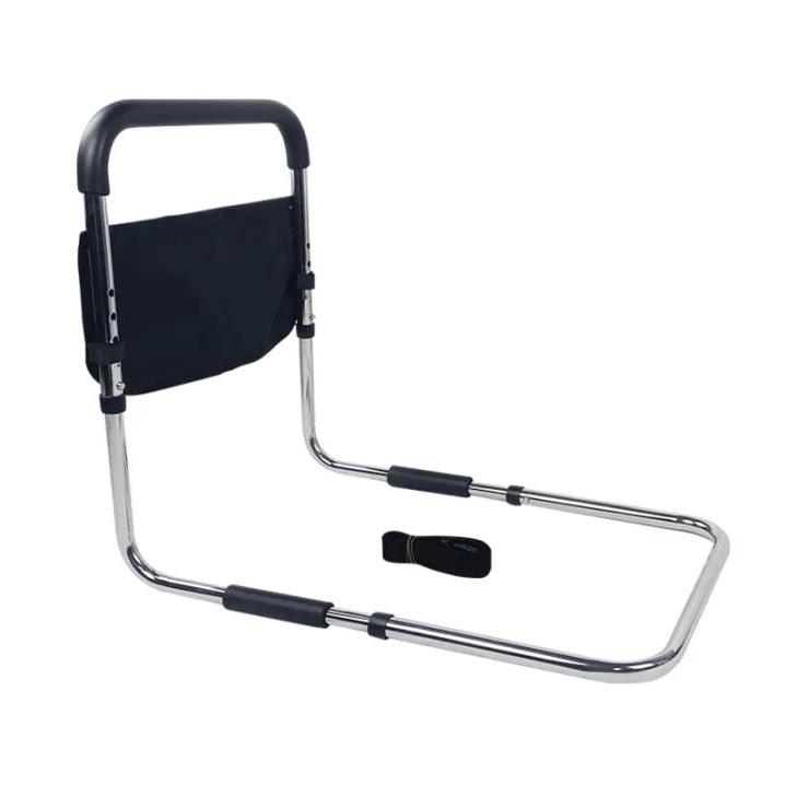 Height Adjustable Hand Bed Rail for Elderly Senior with Anchor Strap ...