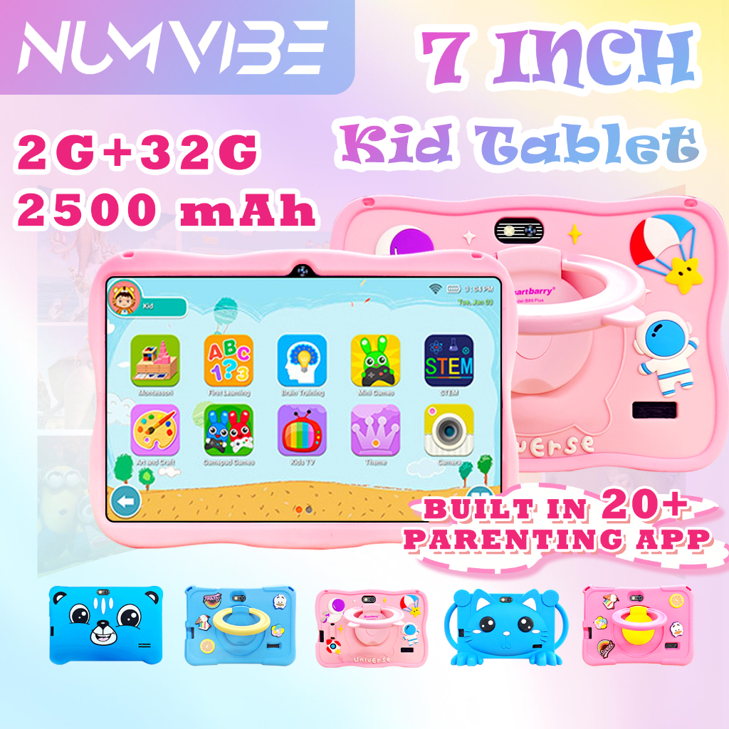 NUMVIBE Android Original Tablet 7 Inch Tablet For Kid Tablet Eye ...