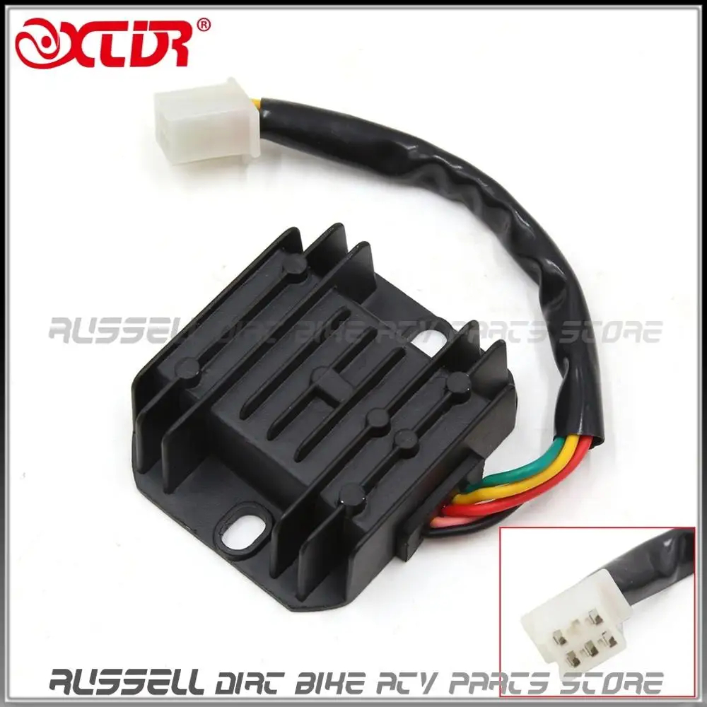 5 Pin 12V 5 Wire Voltage Regulator Rectifier for 125cc 125cc 150cc ...