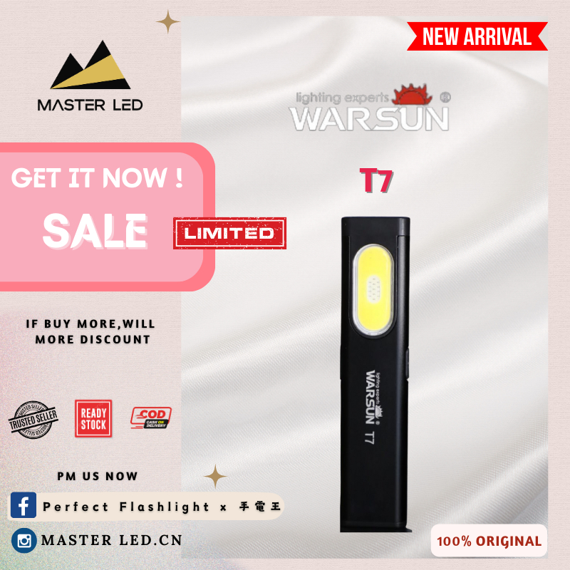 Perfect Flashlight WARSUN Compact Multi-Mode Pocket LED Flashlight ...