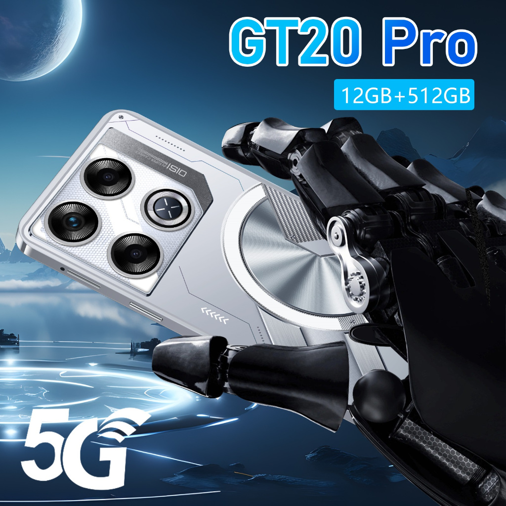 High Quality GT20 Pro 4G/5G Smartphone 6.7 Ultra Clear Screen Mobile ...