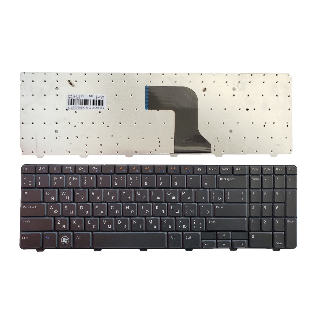 US/RU Laptop Keyboard For Dell Inspiron 15 15R-M5010 N5010 | Shopee ...