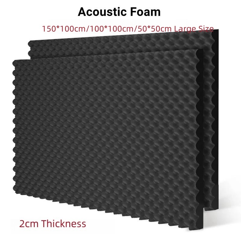 Large Size Studio Acoustic Panels Sound Foam Egg Crate Soundproof ...