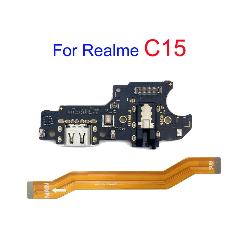 For Realme C15 Charging Board Port Connector Mother Board Main Board ...