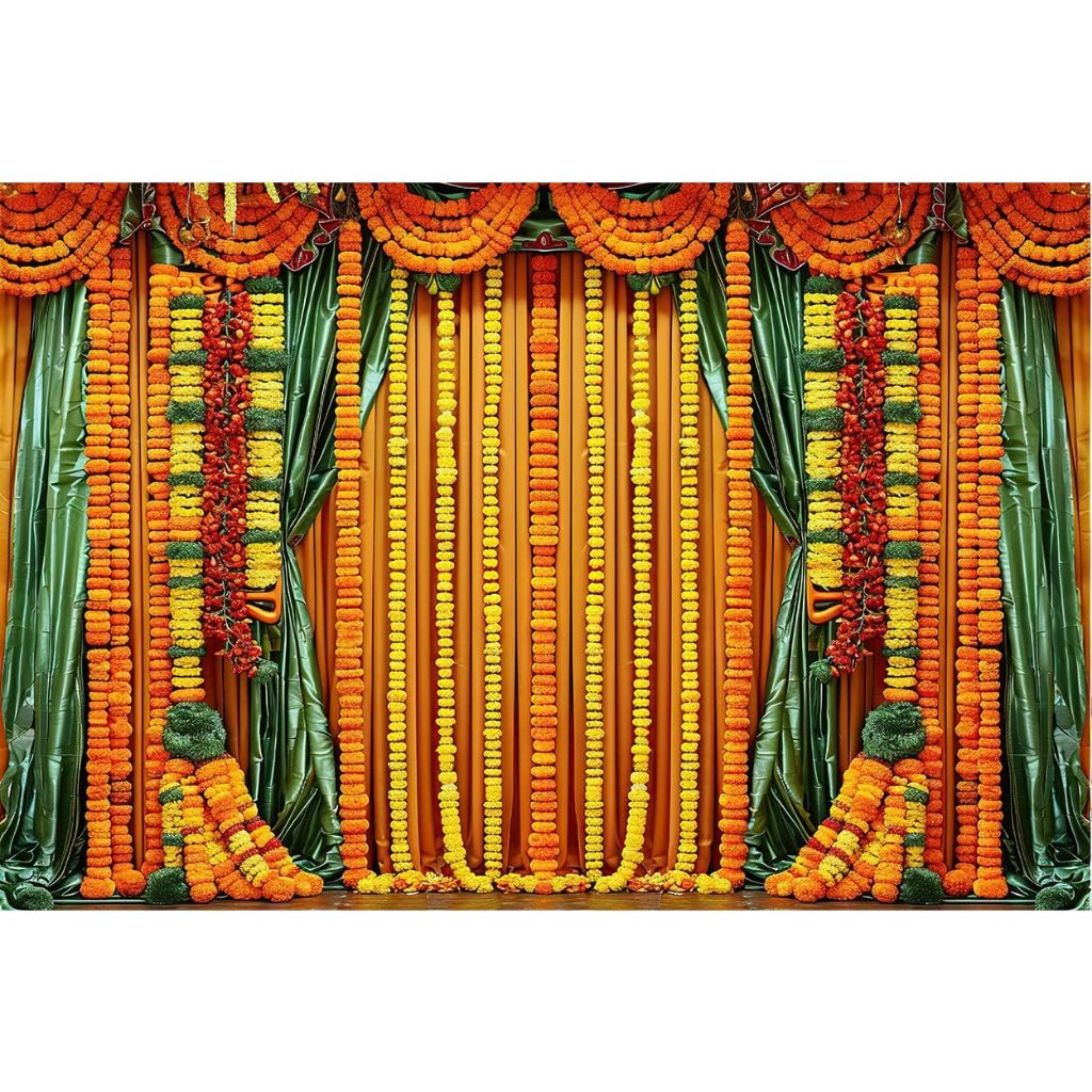 India Pooja Happy Diwali Photography Backdrop Puja Ganpati Pooja ...