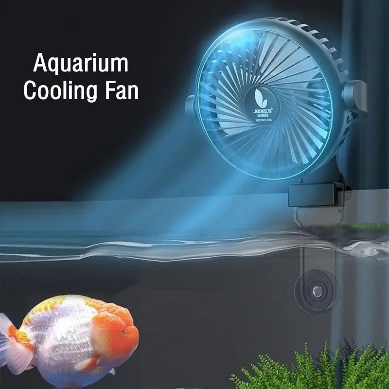 Strong Aquarium Cooling Fan Clip On Marine Coral Tank Temperature ...