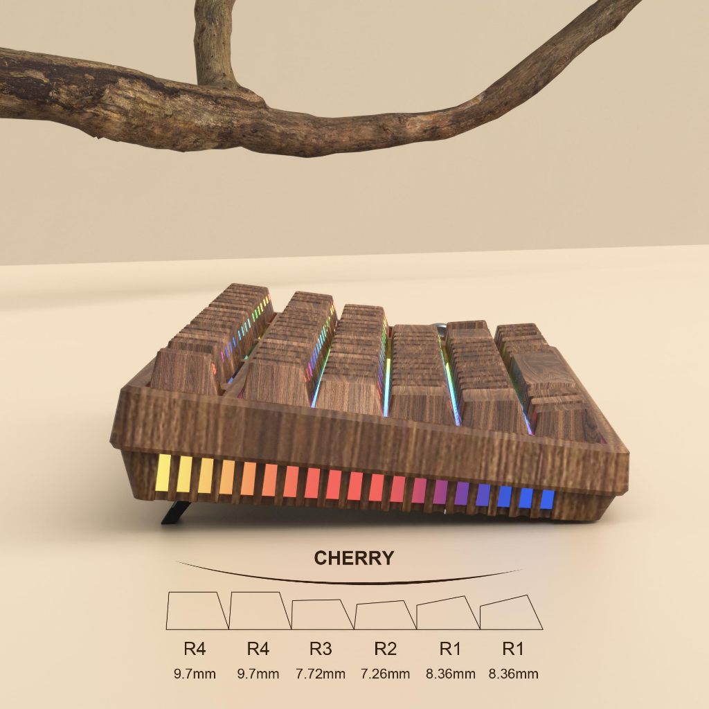 WOMIER F87 Wired Mechanical Gaming Keyboard, 75% Side Printed Backlit ...