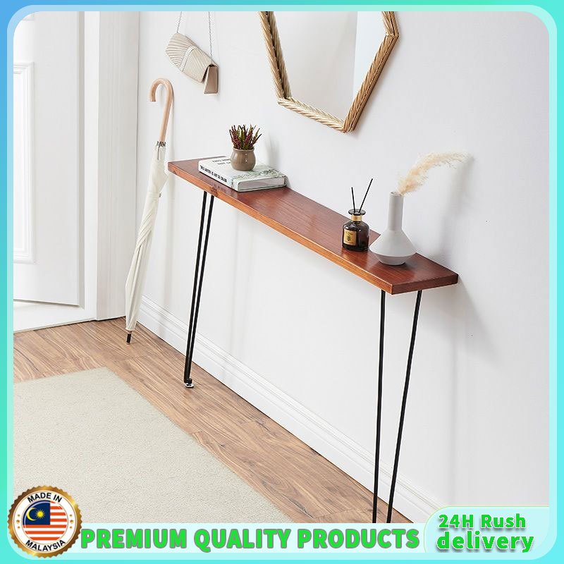 Nordic Solid Wood Entry Door Solid Wood Entryway Table Entryway Table ...