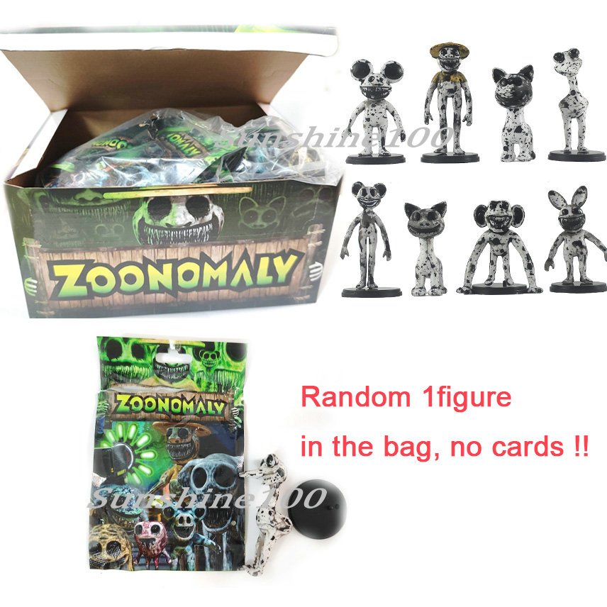 24Pcs/Set Zoonomaly Figures Horror Game Zoo Guard Cat Frog Koala ...