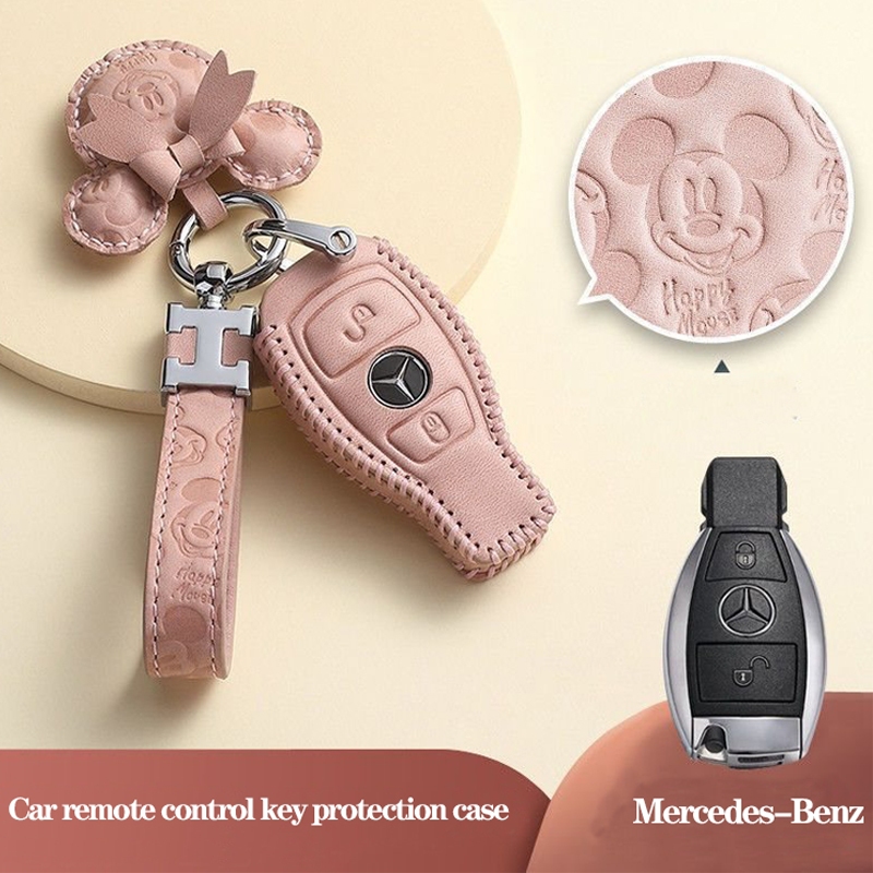 Ready to ship Cartoon Mickey Benz car key box, Mercedes-Benz Mercedes ...